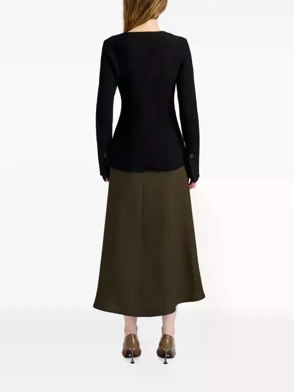 Proenza Schouler Sukki Jacket In Draped Viscose