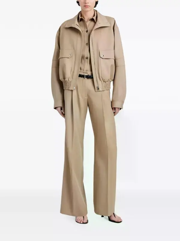 Proenza Schouler Aviva Jacket In Wool Gabardine