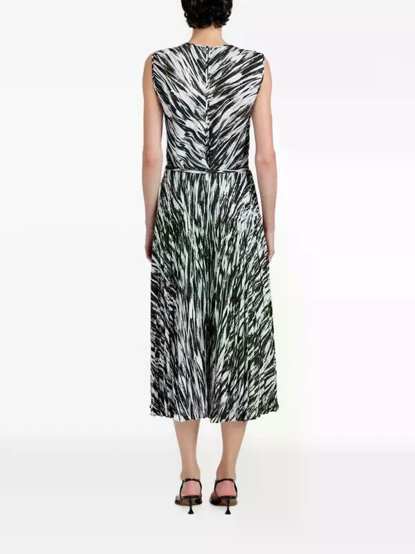 Proenza Schouler White Label Megan Printed Twill Top