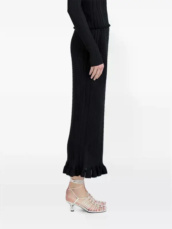 Proenza Schouler Fine Bobble Knit Skirt