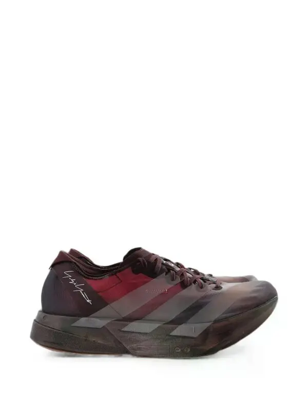 Y3 Panelled Logo-print Sneakers - Red