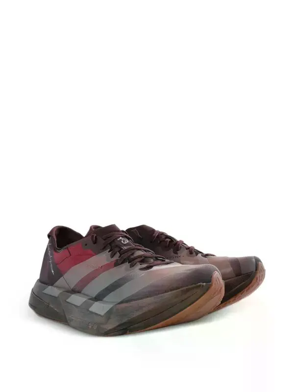 Y3 Panelled Logo-print Sneakers - Red
