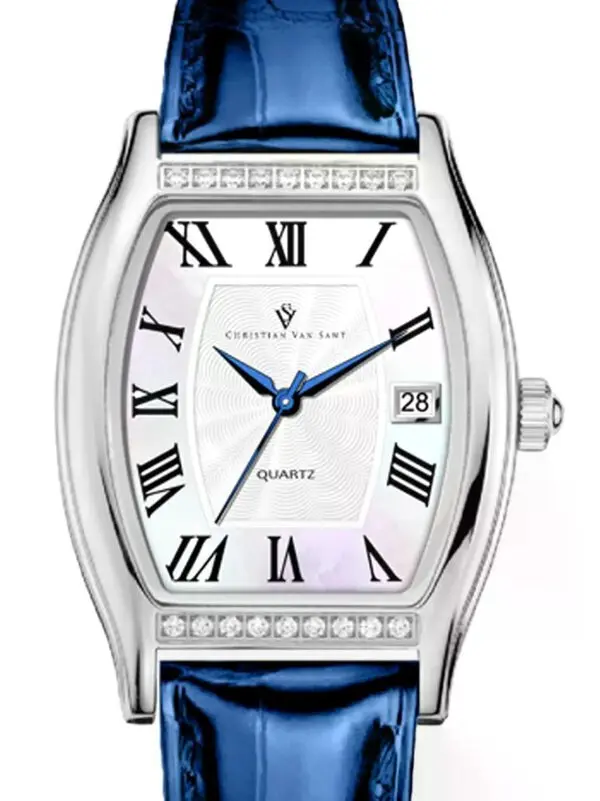 CHRISTIAN VAN SANT Gemma 34mm Watch - White