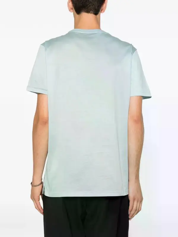 LOW BRAND Crewneck Short-sleeved T-shirt