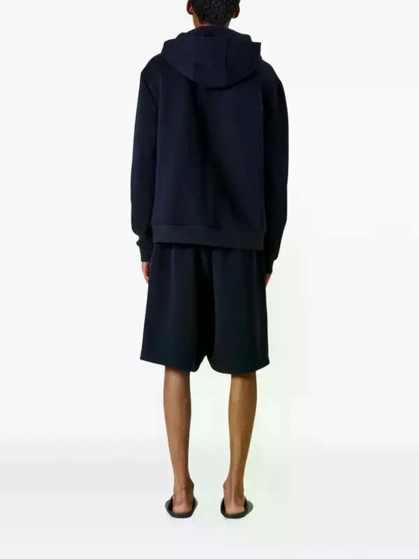 Commas Embroidered Zip-up Hoodie