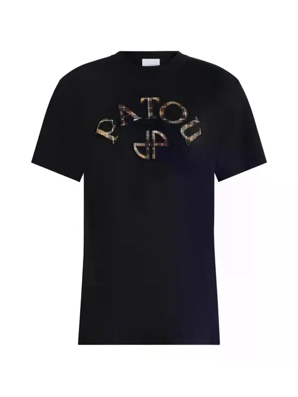 PATOU Logo Patch T-shirt - Black