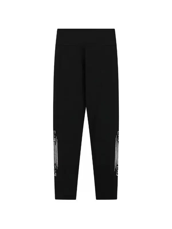 EA7 Rhinestone-embellished Leggings