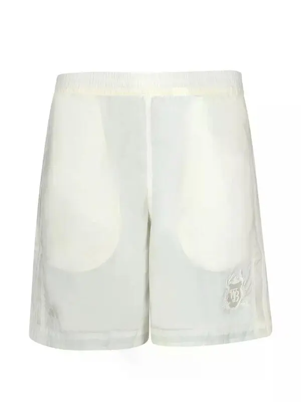 Y3 Logo-embroidered Elasticated Shorts