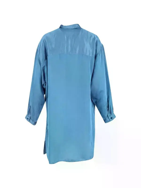 Yohji Yamamoto Button-down Silk Shirt