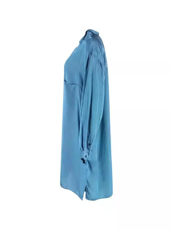 Yohji Yamamoto Button-down Silk Shirt