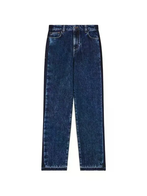 Emporio Armani J3h Acid-wash Jeans - Blue