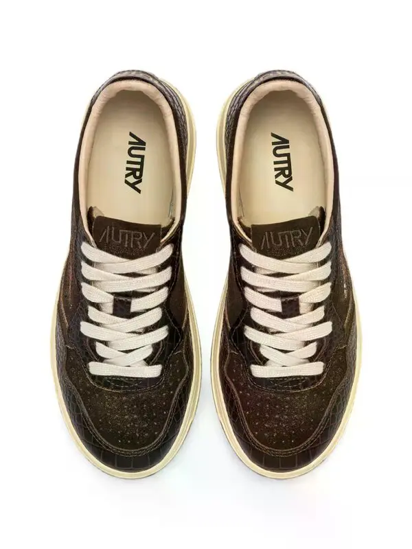 AUTRY Medalist Low Sneakers - Brown