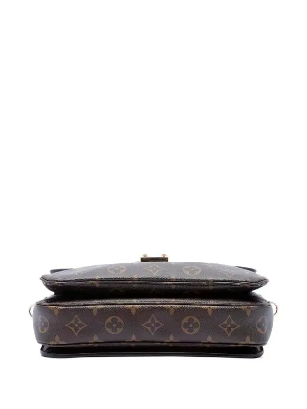 LOUIS VUITTON 2019 Monogram Pochette Metis Satchel