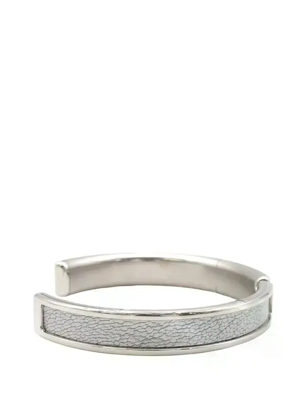 Hermès 2021-2026 Chevre Chamkilight Olympe Bracelet T2 Costume Bracelet - Silver