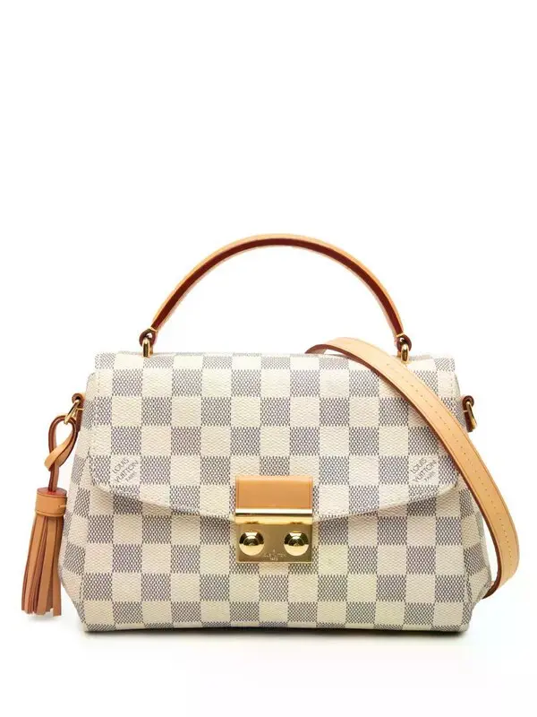 LOUIS VUITTON 2016 Damier Azur Croisette Satchel
