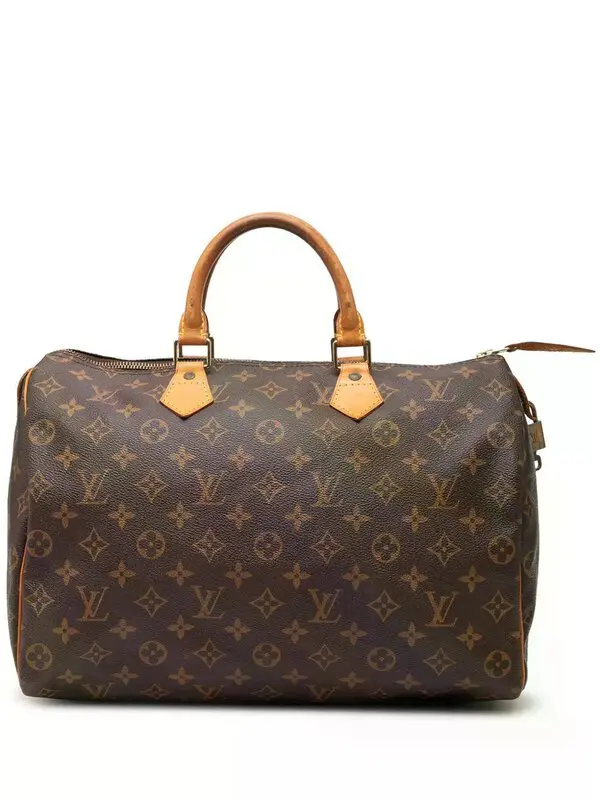 LOUIS VUITTON 1997 Monogram Speedy 35 Boston Bag