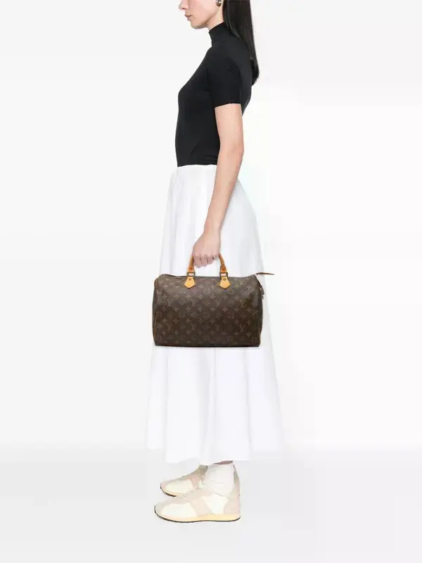 LOUIS VUITTON 1997 Monogram Speedy 35 Boston Bag