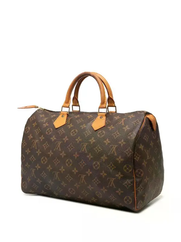 LOUIS VUITTON 1997 Monogram Speedy 35 Boston Bag
