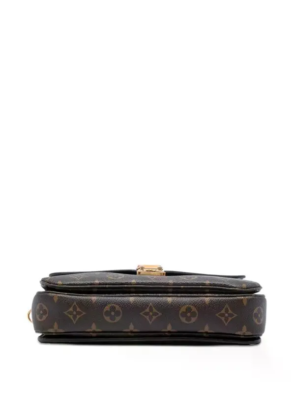LOUIS VUITTON 2017 Monogram Pochette Metis Satchel