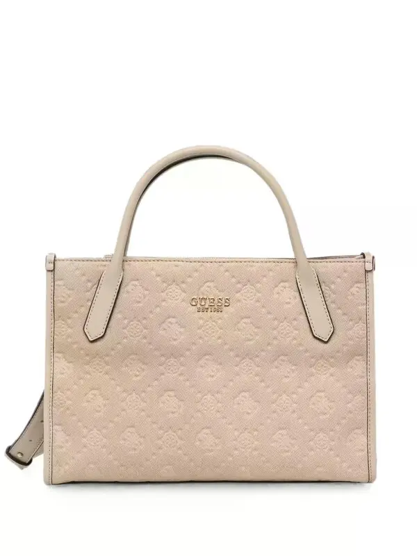 Guess Logo-embossed Tote Bag