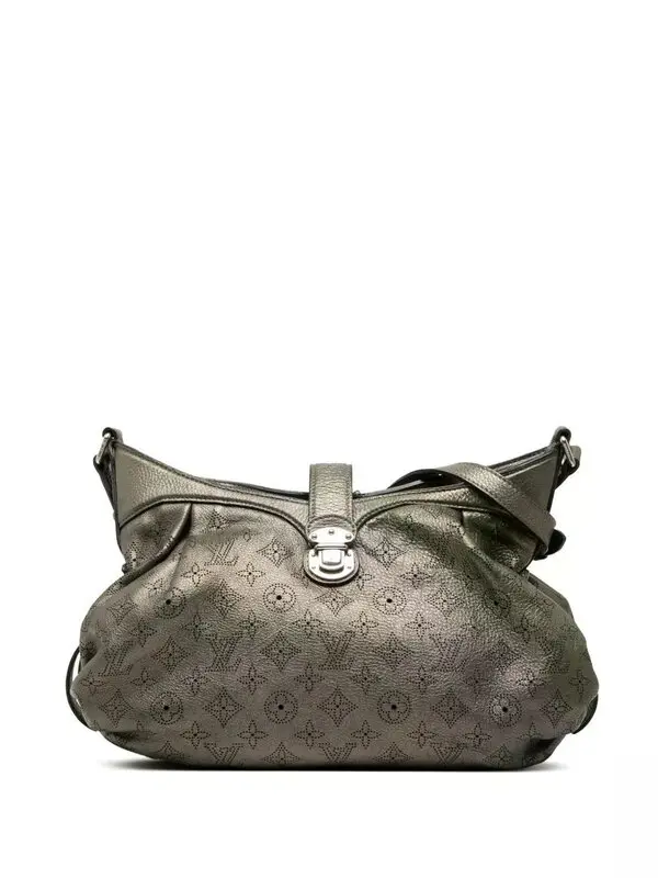 LOUIS VUITTON Monogram Mahina Xs Crossbody Bag - Brown