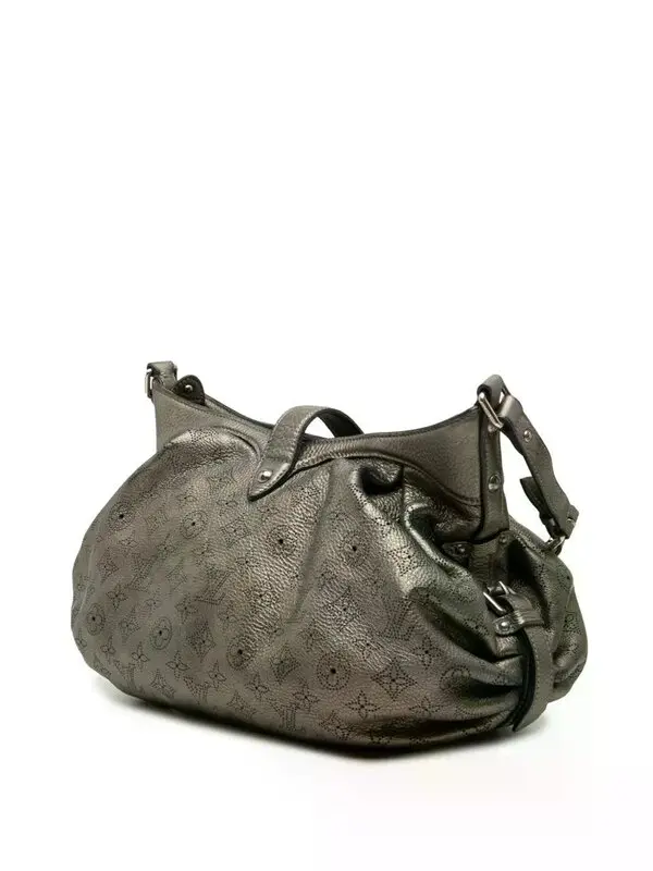 LOUIS VUITTON Monogram Mahina Xs Crossbody Bag - Brown