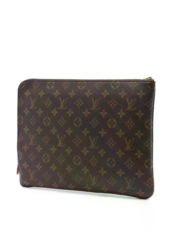 LOUIS VUITTON Monogram Canvas Etui Voyage Mm Clutch Bag