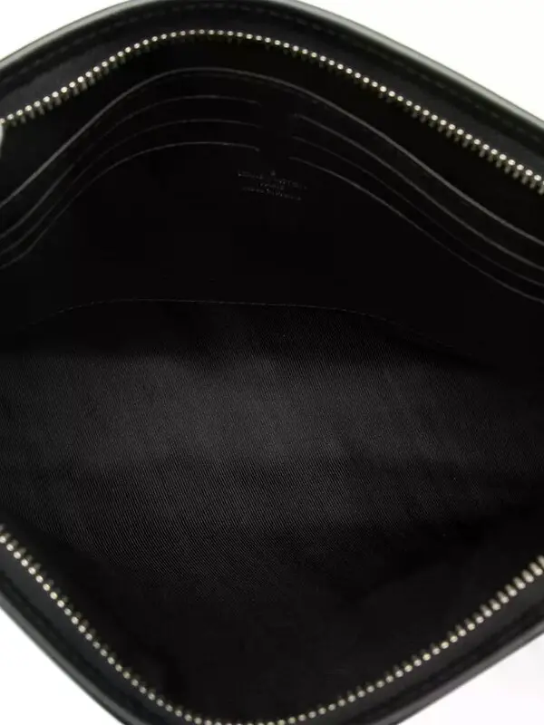 LOUIS VUITTON Damier Graphite Pochette Voyage Mm Clutch Bag