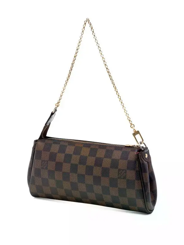 LOUIS VUITTON 2012 Damier Ebene Eva Satchel