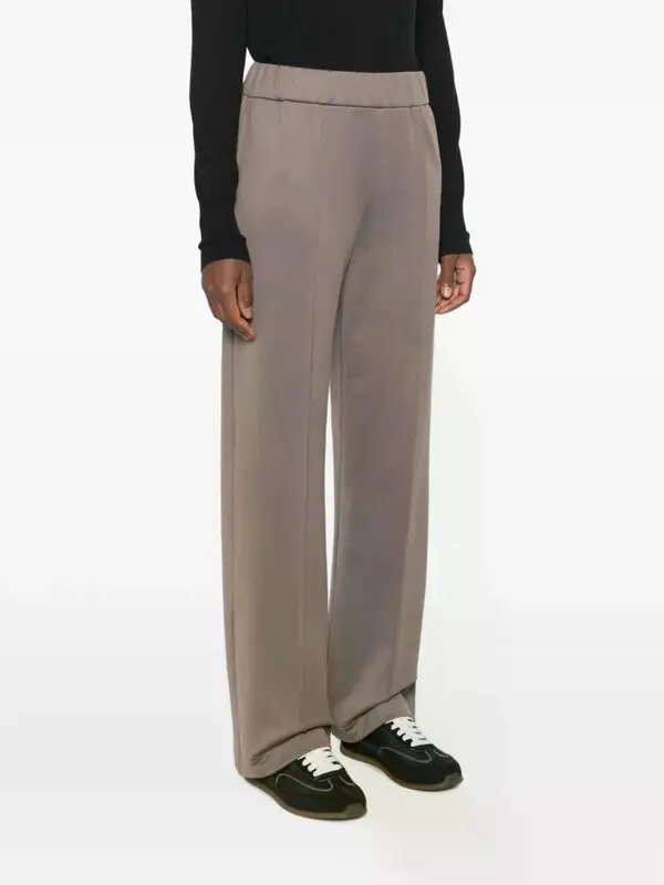 Moncler Elasticated-waistband Pressed-crease Trousers