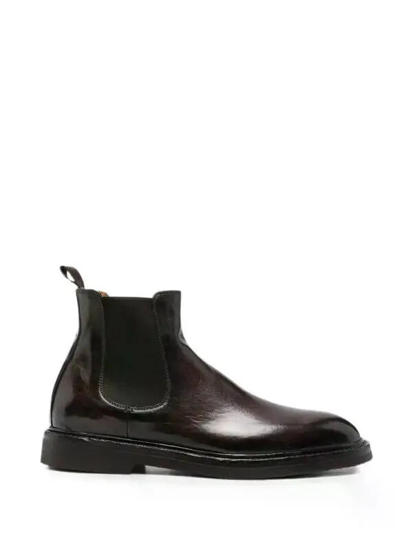 Officine Creative Dude Flexi Chelsea Boots - Brown