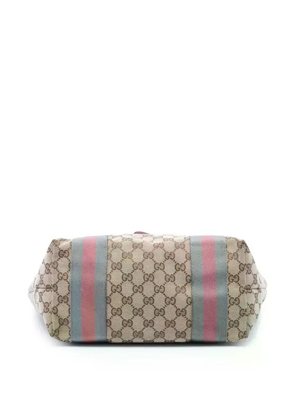 Gucci 2016-2026 Gg Canvas Web Jolie Tote Bag