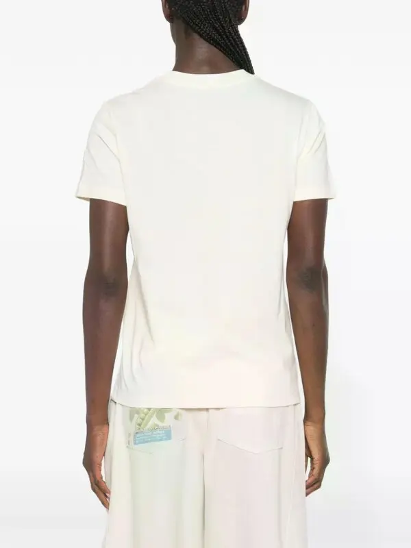 Moncler Logo Patch Cotton T-shirt
