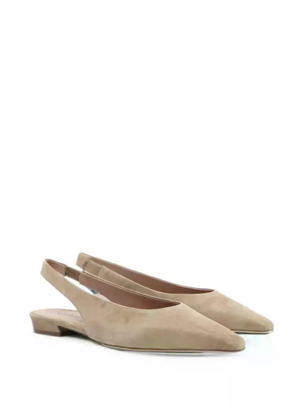 NOTABENE Gisella Square-toe Ballet Flats