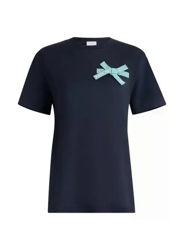 PATOU Bow-detail T-shirt