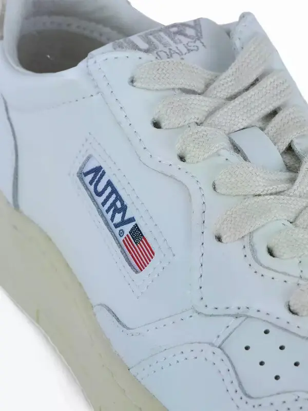 AUTRY Perforated Leather Sneakers