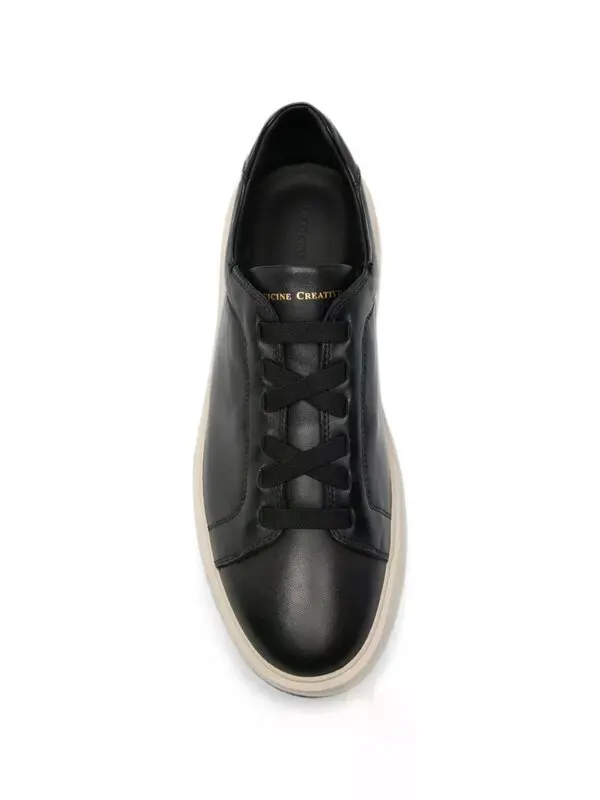 Officine Creative Slouch Leather Sneakers