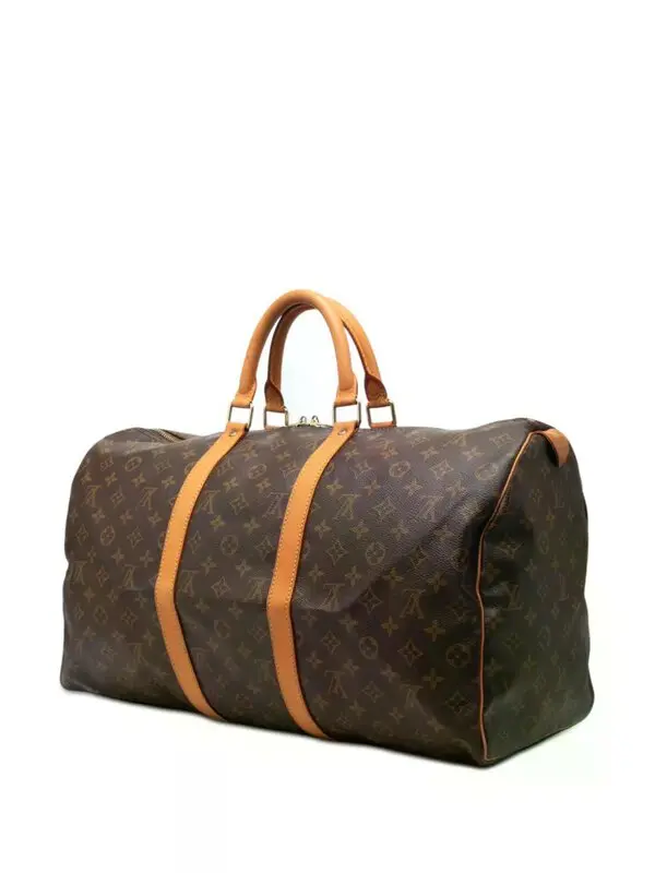 LOUIS VUITTON 1994 Monogram Keepall 50 Travel Bag