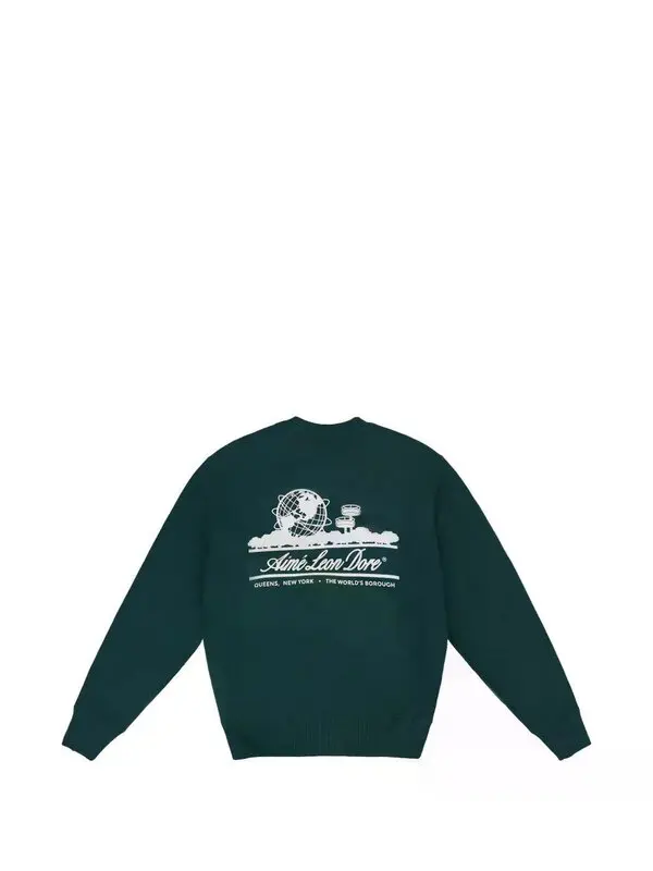 Aimé Leon Dore Unisphere Logo-print Sweatshirt