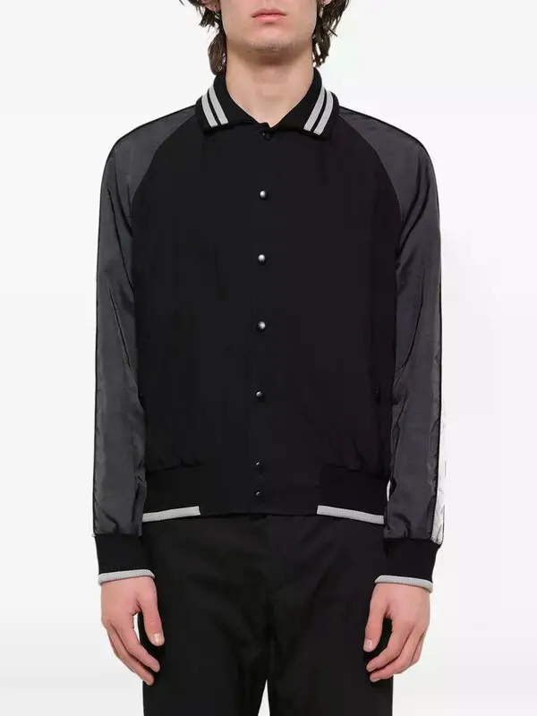 LANVIN Piping Baseball Jacket