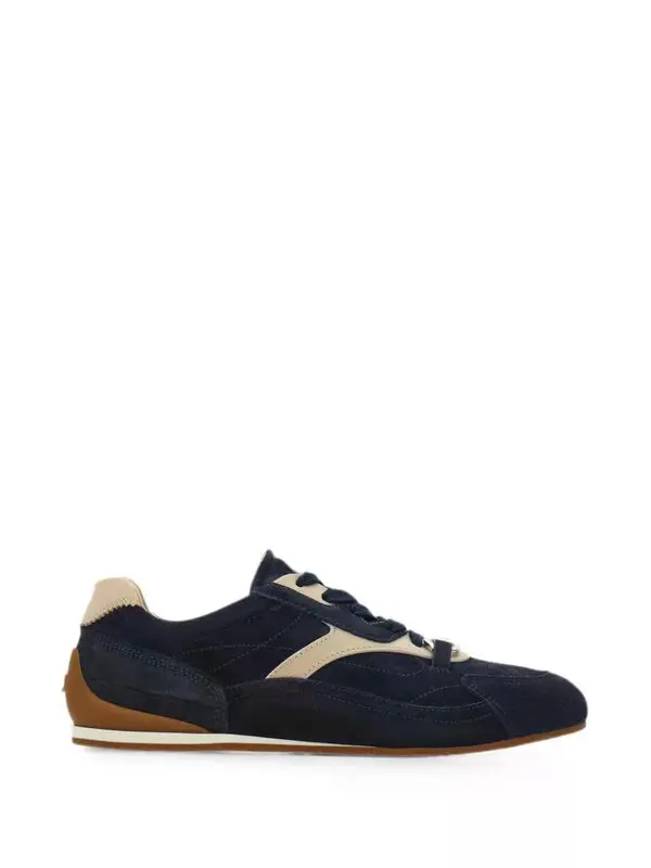 FERRAGAMO Gancini-ornament Sneakers - Blue