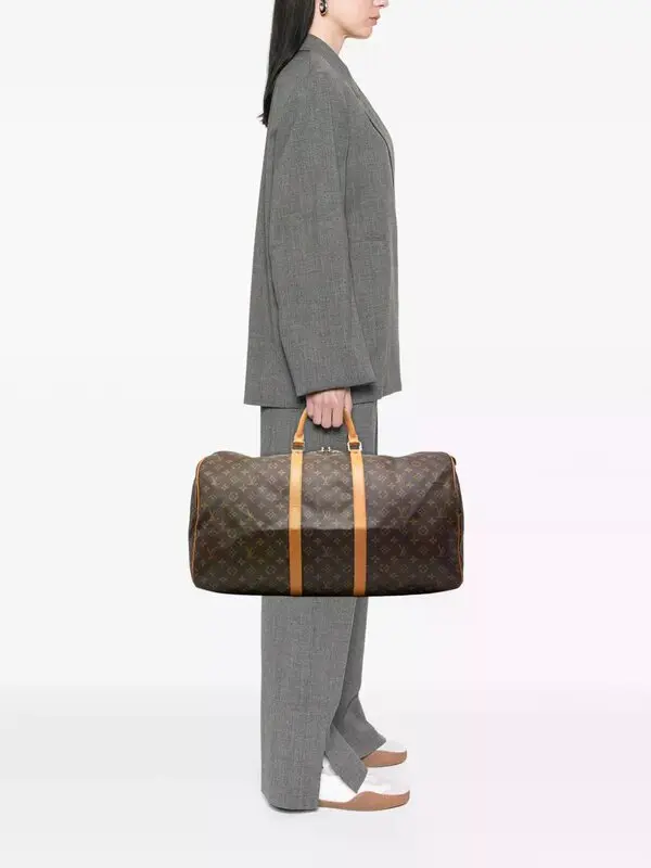 LOUIS VUITTON 1994 Monogram Keepall 55 Travel Bag