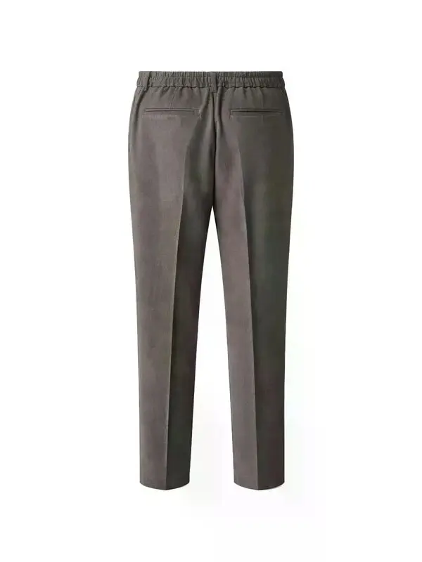 Pal Zileri Drawstring-waistband Pleated Trousers