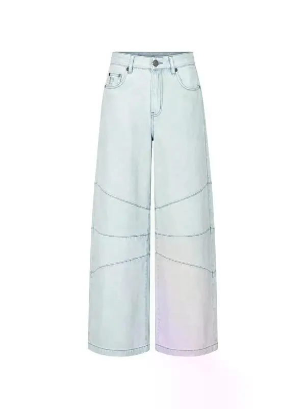 ONETEASPOON Barrel Wide-leg Jeans - Blue