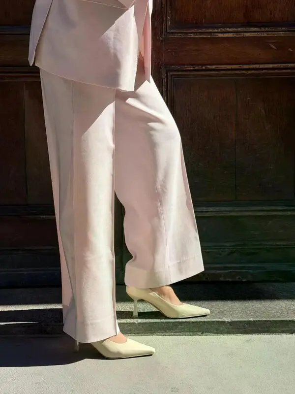 NOTABENE Emmy 70 Patent Leather Square Toe Pumps