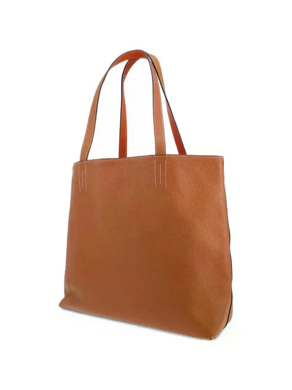 Hermès Double Sens Tote Bag - Brown