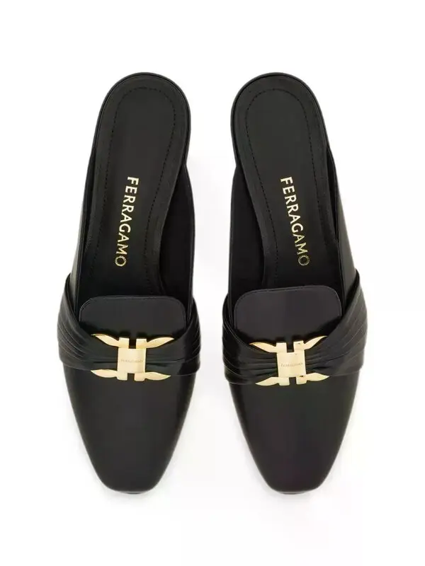 FERRAGAMO Gancini-ornament Mules