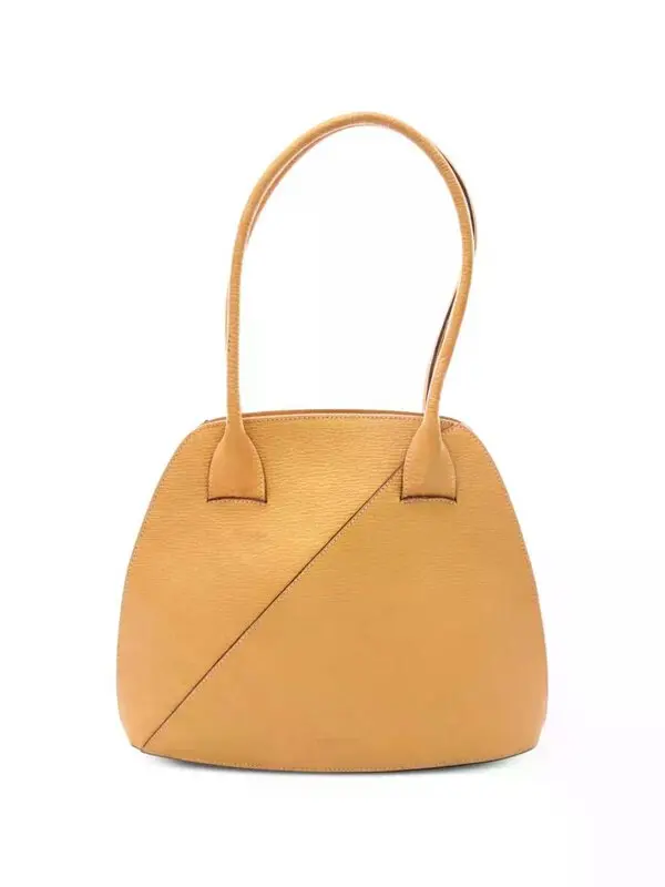 Loewe Leather Tote Bag - Yellow