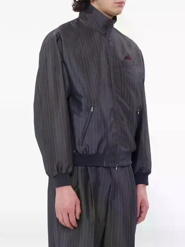 MAGLIANO X 247 Coach Tracksuit Pinstripe-pattern Jacket