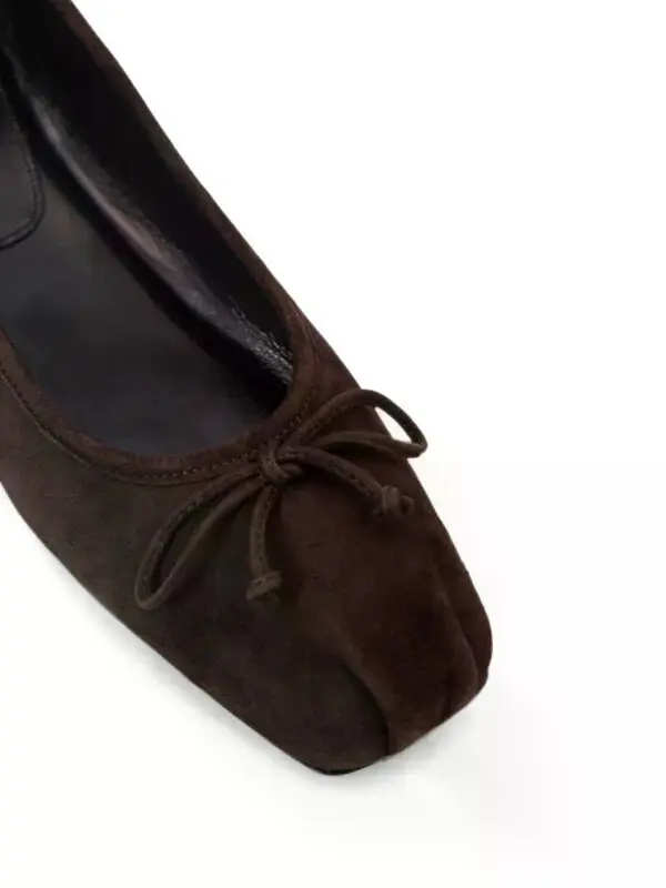 NOTABENE Serena Bow-detail Ballet Flats